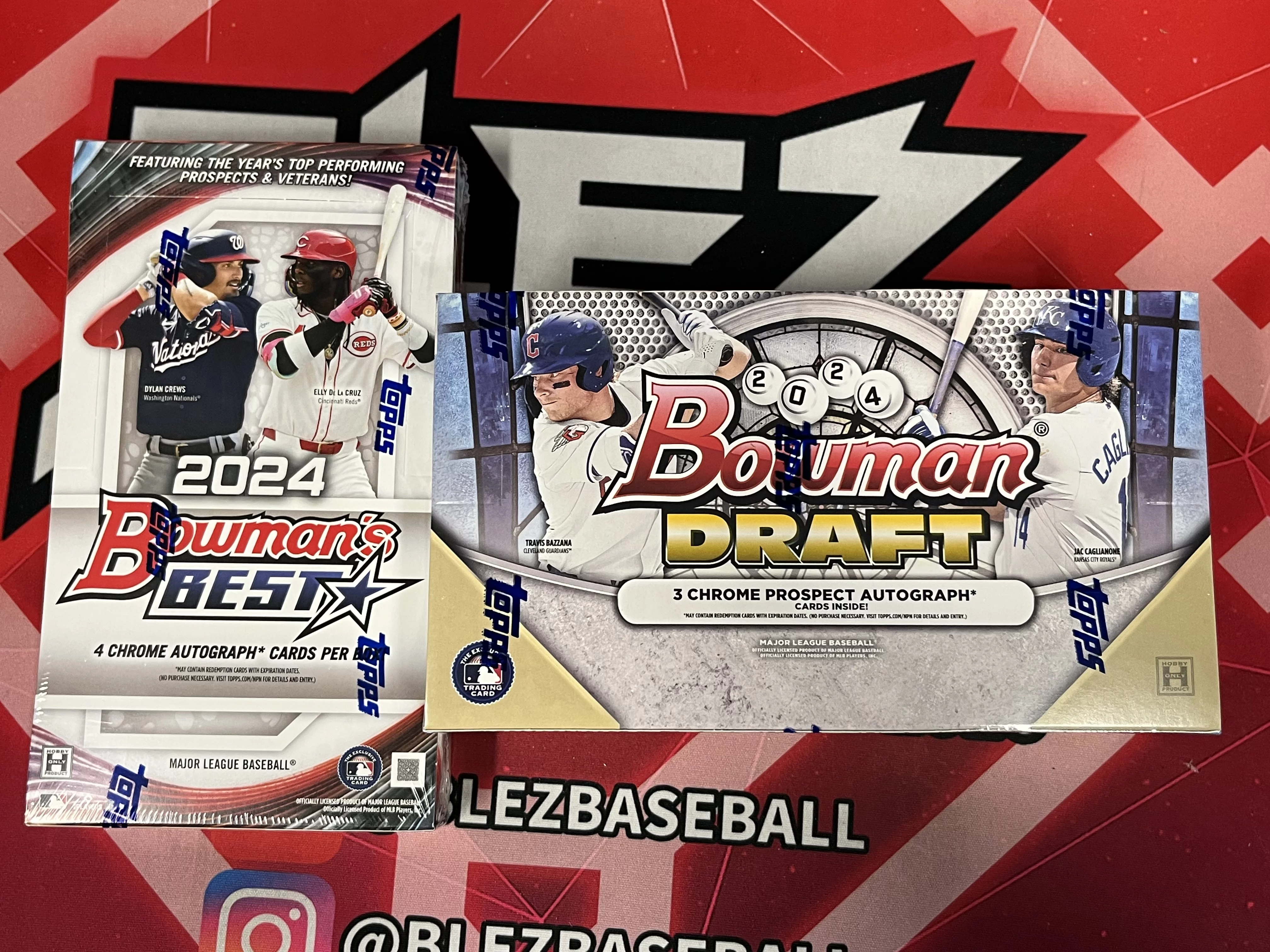 2024 Bowman 2 Box Mixer ( Best + Draft Jumbo) Pick Your Team Break #6 - TheBlez