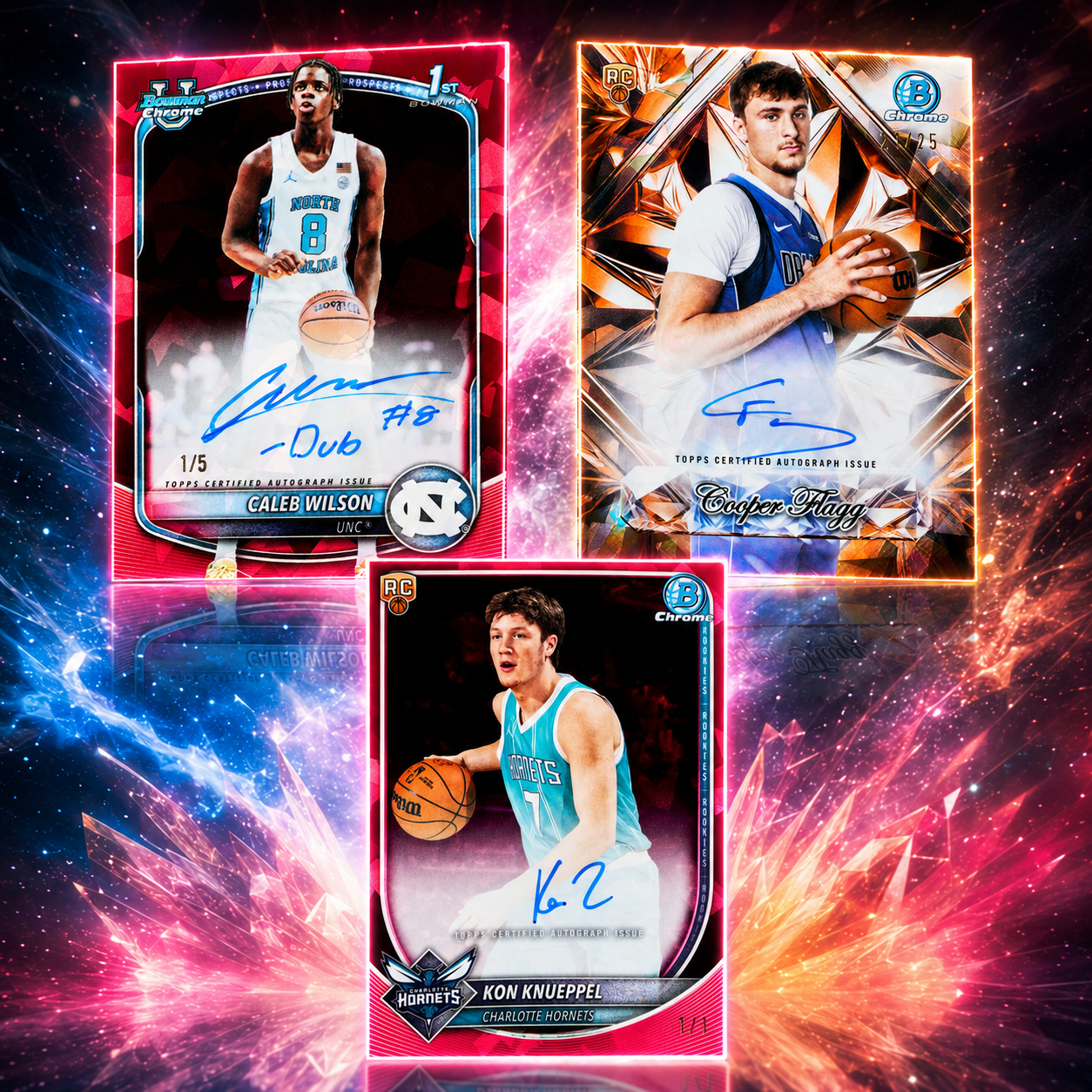 *2025-26 Bowman Basketball Sapphire NBA 10 Box Full Case Pick Your ...